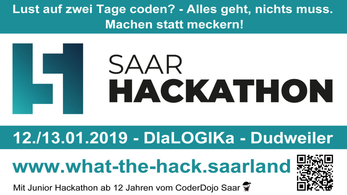 Junior Hackathon am 13.01.2019 – coderdojo-saar.de
