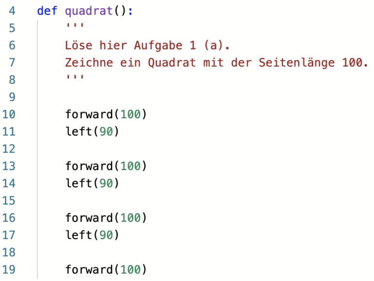 Online-Kurs: Python programmieren mit Turtle-Grafik – coderdojo-saar.de
